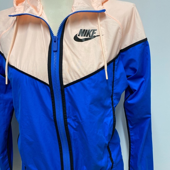 Nike | Jackets & Coats | Nike Orange And Blue Windrunner Windbreaker ...